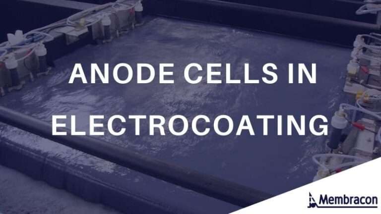 Anode Cells In Electrocoating | Membracon | E-coating Equipment